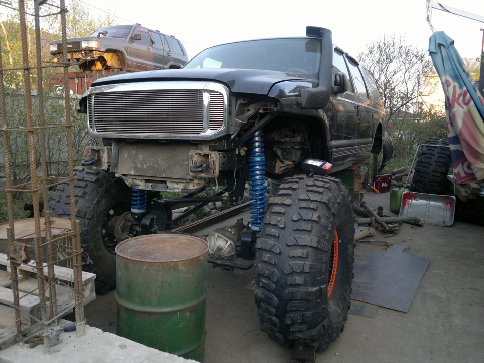 Годзилла III (Fordzilla) — Стройка — Ford Excursion, 6,8 л, 2001 года ...