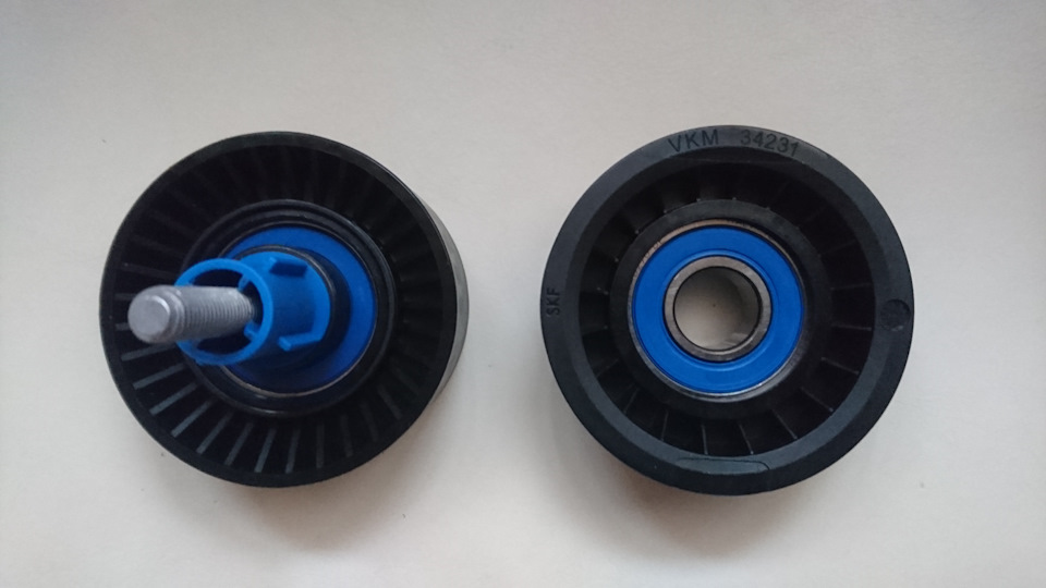 VKM34231 Паразитный / ведущий ролик, поликлиновой ремень SKF | Запчасти ...