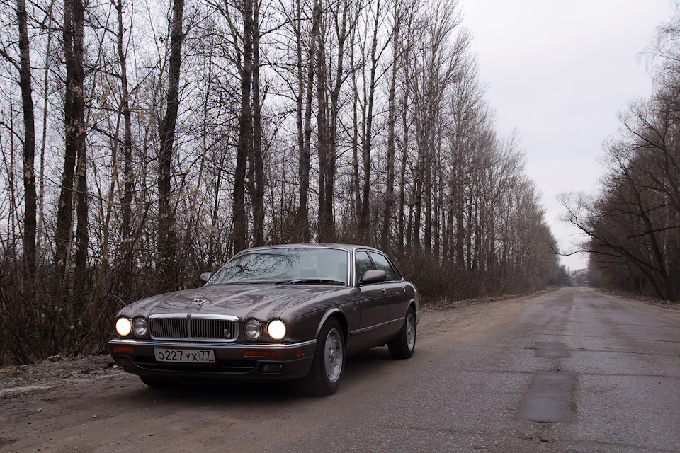 Lonely Rally in Podmoskov'e — Jaguar XJ6 (X300), 4 л, 1996 года ...