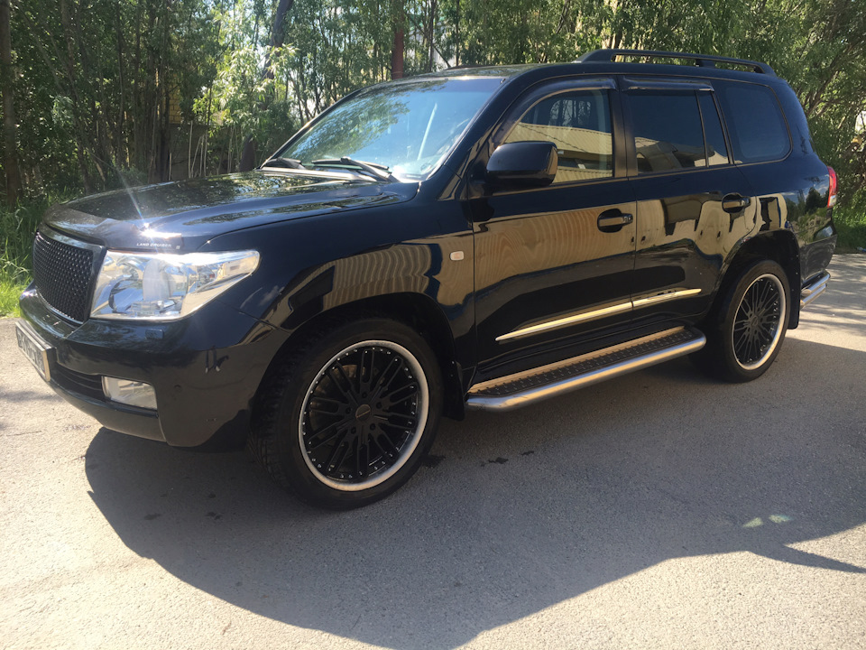 4. Переходим с R18 на R22 Invader — Toyota Land Cruiser 200, 4,7 л ...