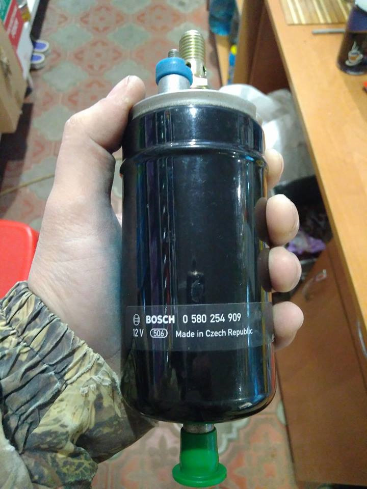 установка доп. бензонасоса Bosh — Skoda Octavia A4 Mk1, 1,8 л, 2002 ...