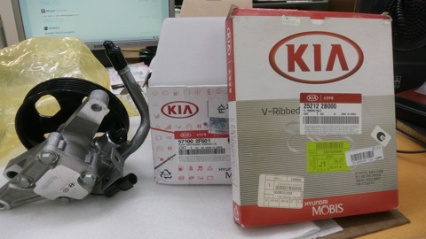 571002F601 НАСОС ГИДРОУСИЛИТЕЛЯ РУЛЯ, РОТОРНОГО ТИПА KIA HYUNDAI ...