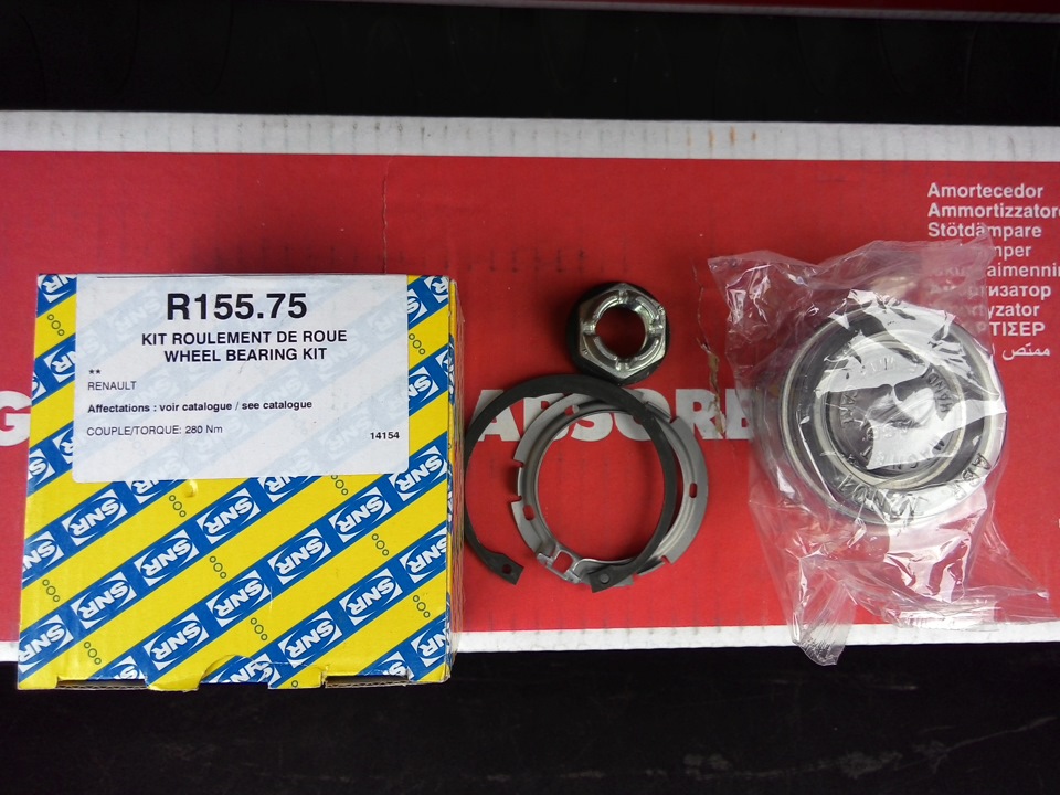 R15575 Подшипник ступичный с ремкомплектом NTN-SNR | Запчасти на DRIVE2