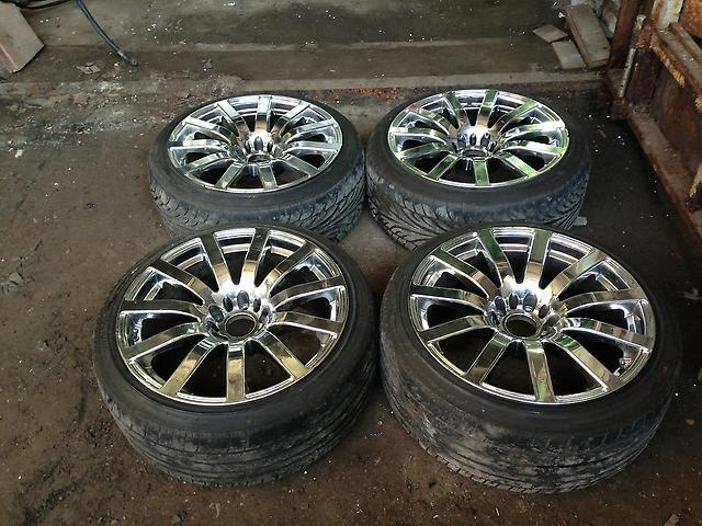 Диповые URAS Exsol ХРОМ R18 с резиной! — Toyota Mark II (110), 2,5 л ...