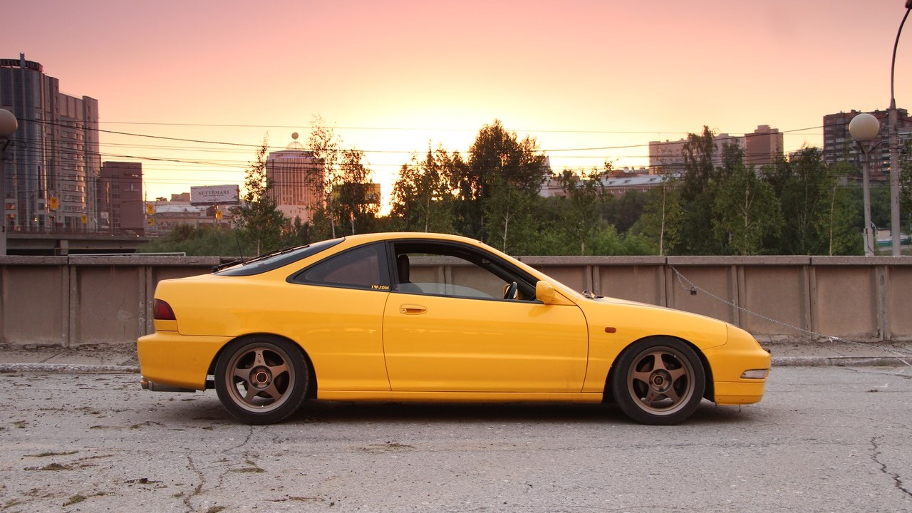 Honda Integra (DC1/DC2) 2.0 бензиновый 1993 | '93 Phoenix Yellow на DRIVE2
