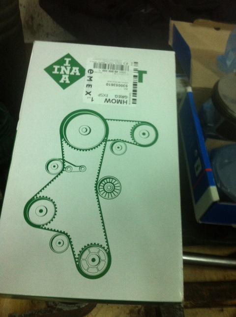 530053610 Комплект ремня ГРМ INA | Запчасти на DRIVE2