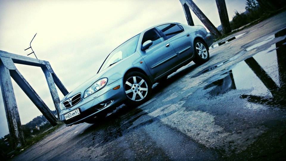 Форсунки омывателя с подогревом — Nissan Maxima QX (A33), 3 л, 2005 ...