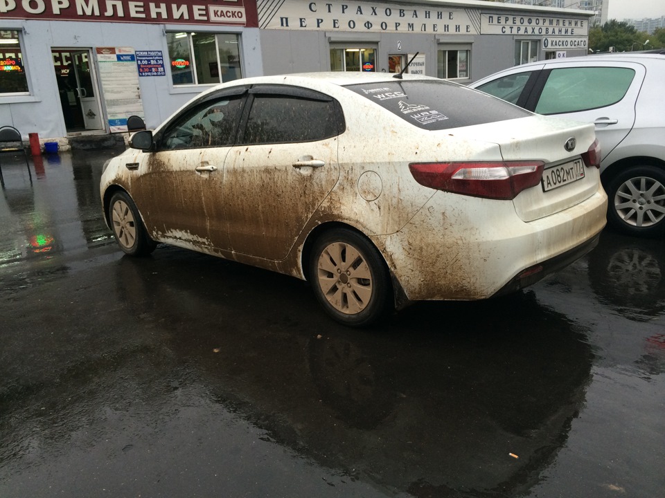 Итог покатушек на WRS II — KIA Rio (3G), 1,6 л, 2013 года | мойка | DRIVE2