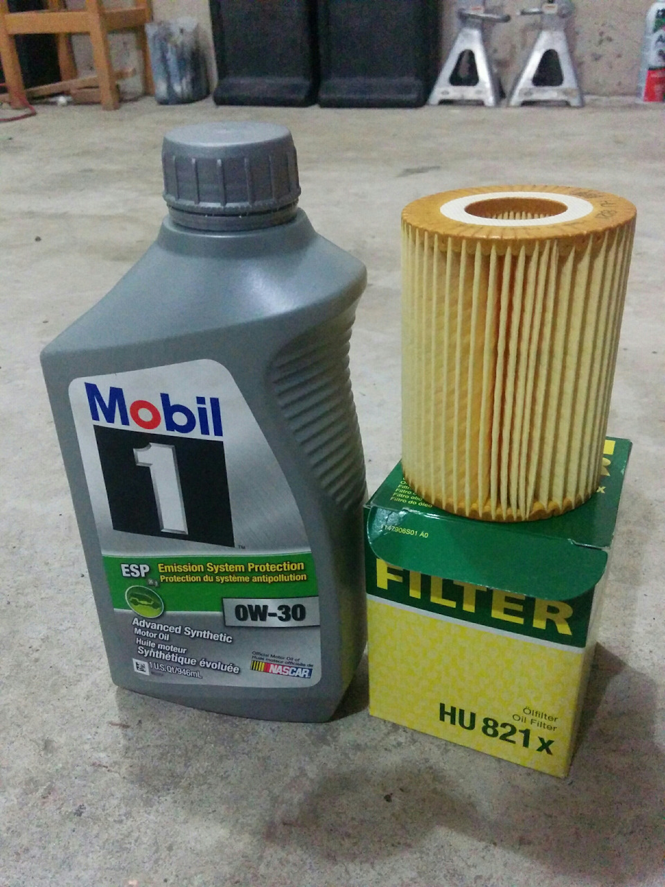 HU821X Масляный фильтроэлемент без металлических частей MANN FILTER ...