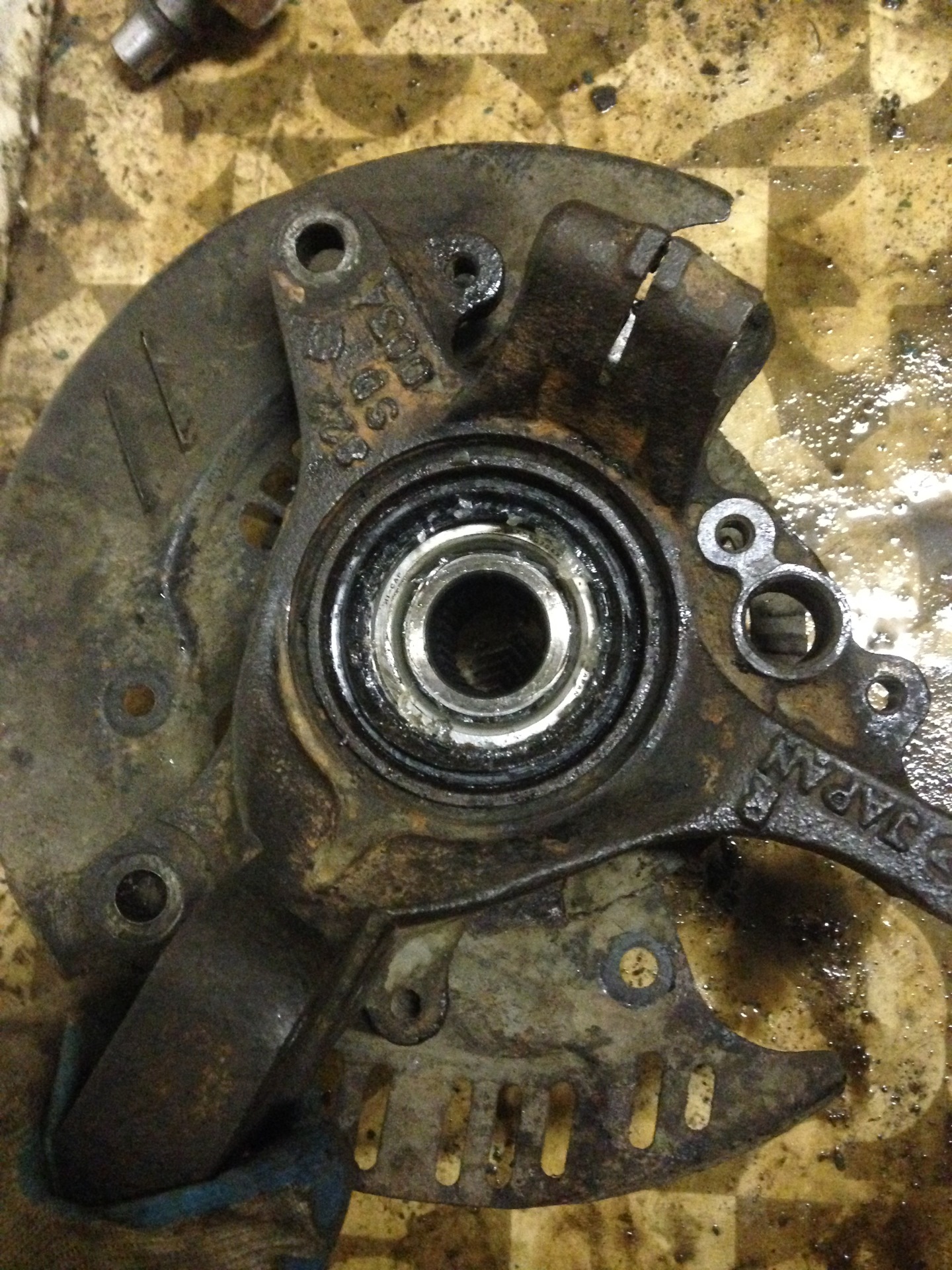 Замена ступичных — Subaru Legacy (BD/BG/BK), 2 л., 1998 года | своими ...