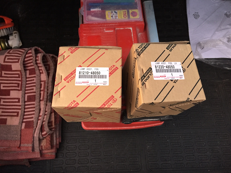 LED ПТФ от новых Lexus и Toyota — Toyota Camry (XV40), 2,4 л, 2007 года ...