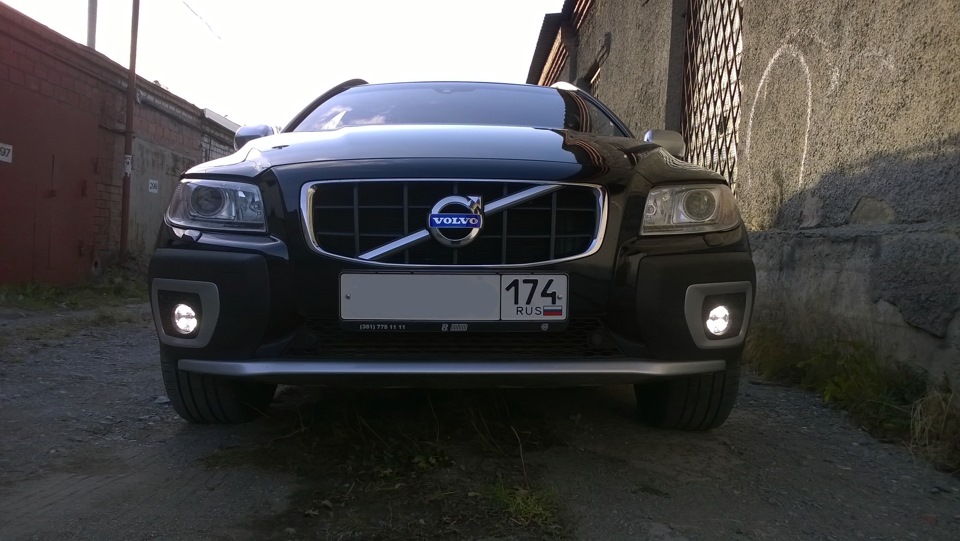 Подключение ДХО (DRL) 31383204 и 31383205. — Volvo XC70 III, 2,4 л ...