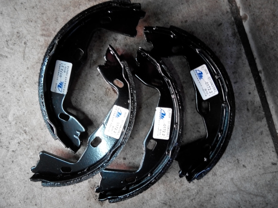 Колодки ручника — Opel Omega B, 2 л, 1998 года | своими руками | DRIVE2