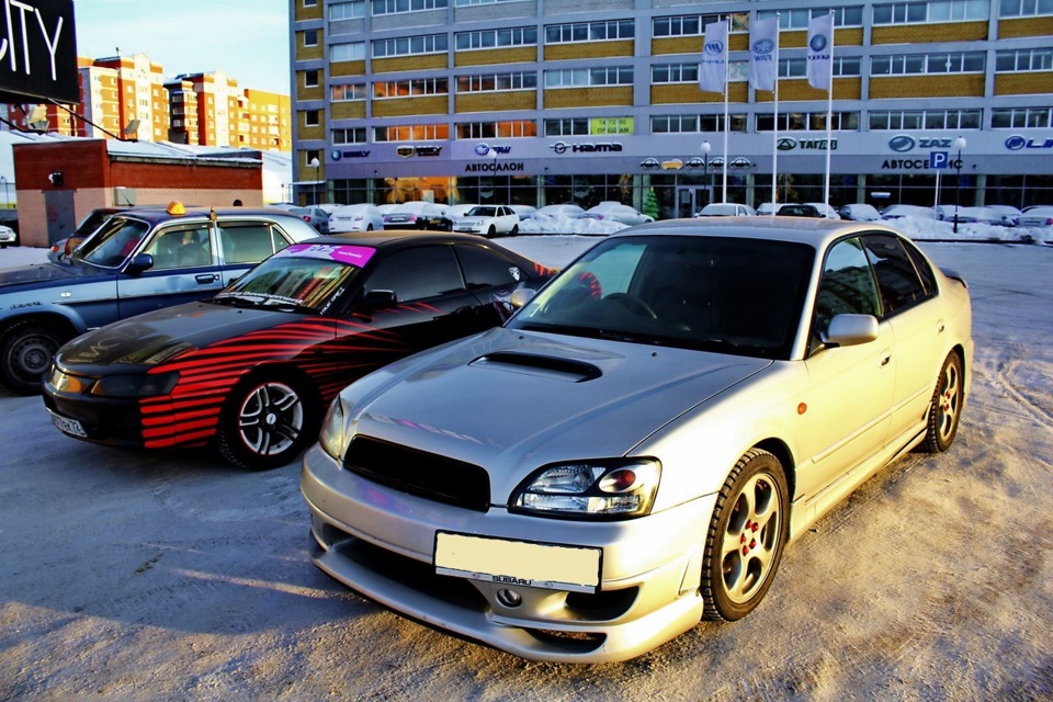 5 какой он стал я думаю не плохо получилось — Subaru B4 Be 2 л