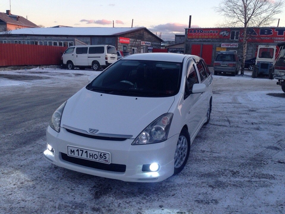 Теперь и зимой на стиле) — Toyota Wish (AE10), 1,8 л, 2004 года ...