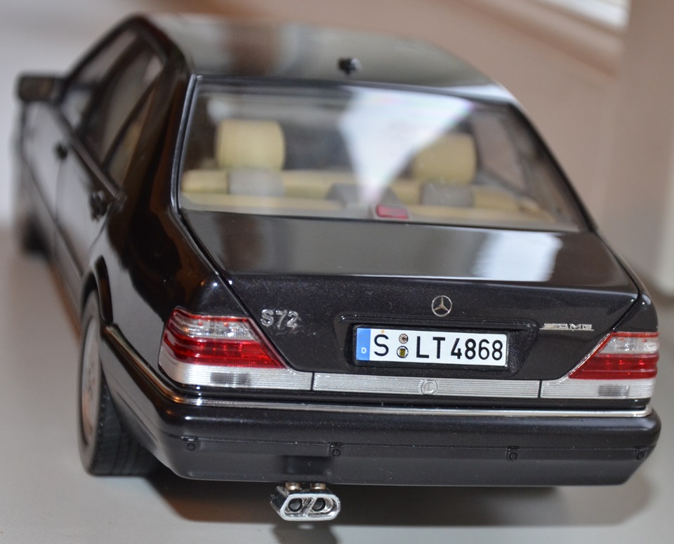 Mercedes S72 AMG W140 1/18 by me — Сообщество «Масштабные Модели» на DRIVE2