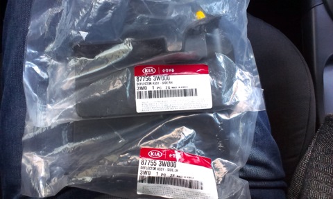 877553W000 Брызговик KIA HYUNDAI | Запчасти на DRIVE2