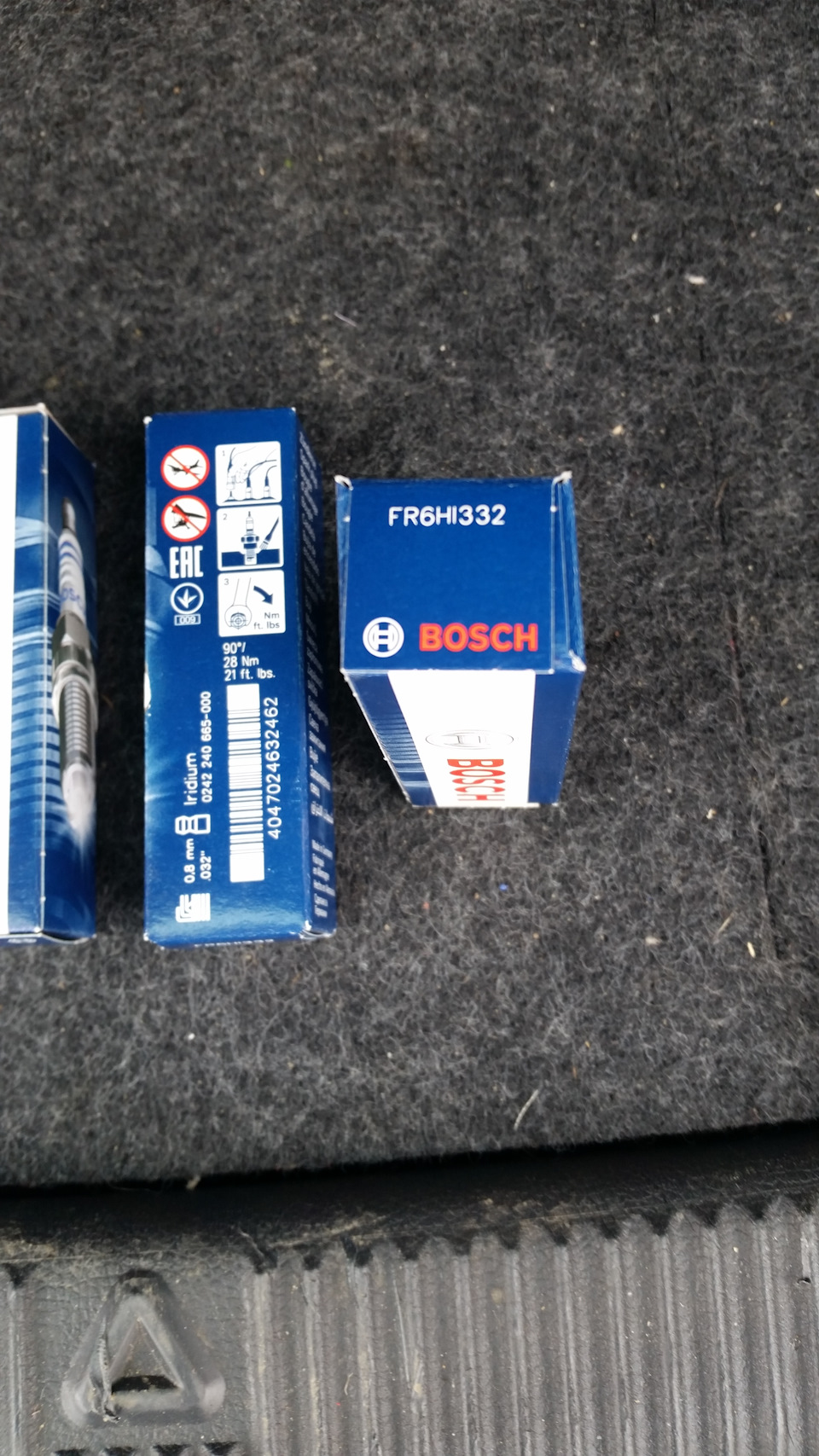 FR6HI332 Свеча зажигания BOSCH | Запчасти на DRIVE2