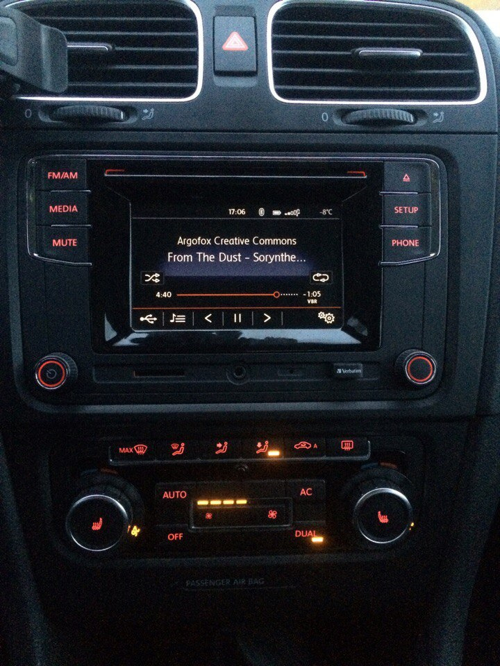 RCD330g — Volkswagen Golf Mk6, 1,6 л, 2010 года | автозвук | DRIVE2