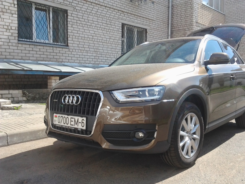 Получил номера — Audi Q3 (1G), 2 л, 2013 года | покупка машины | DRIVE2
