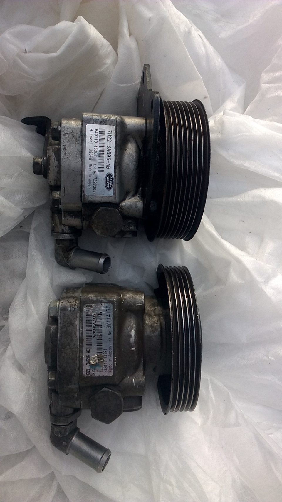 7H223A696AB Гидравлический насос, рулевое управление Jaguar Land Rover ...