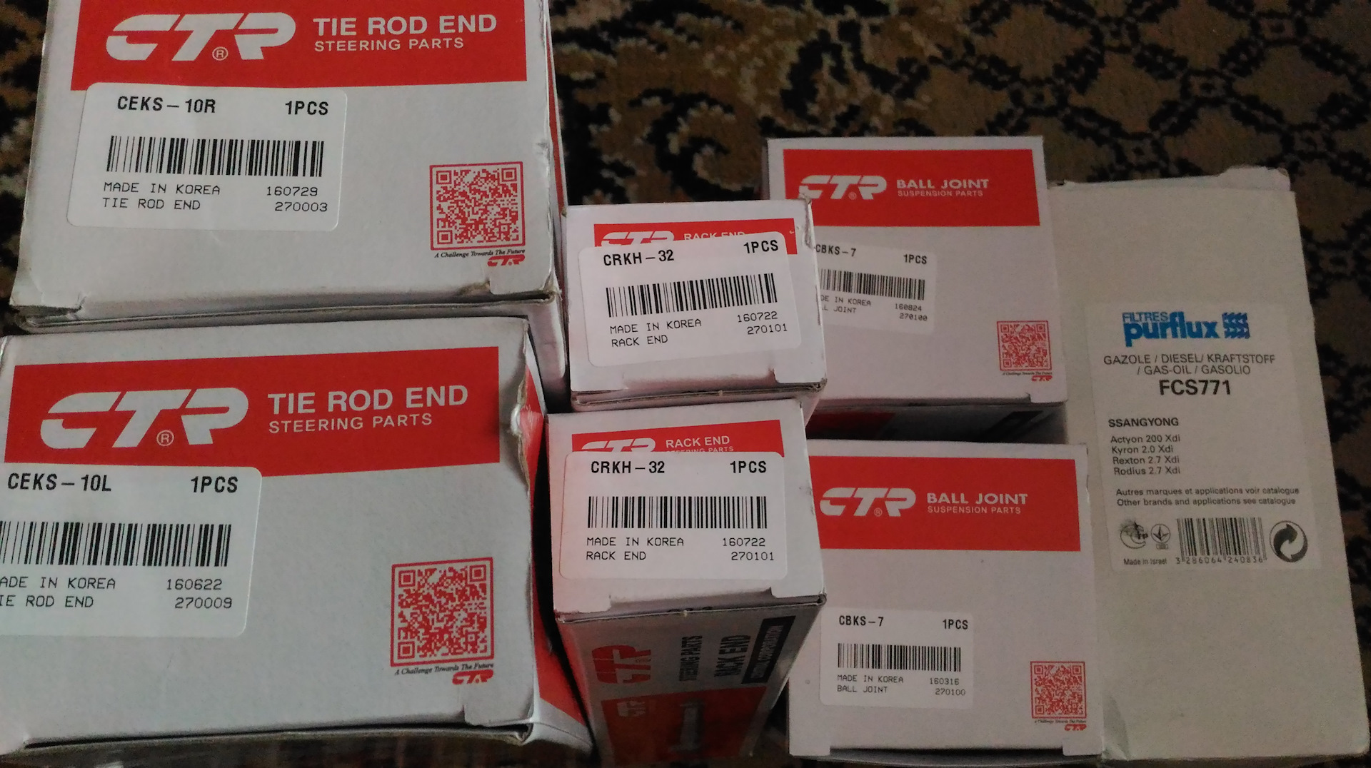 подготовка к замене ходовой — SsangYong Actyon Sports (1G), 2 л, 2008 года | запчасти | DRIVE2