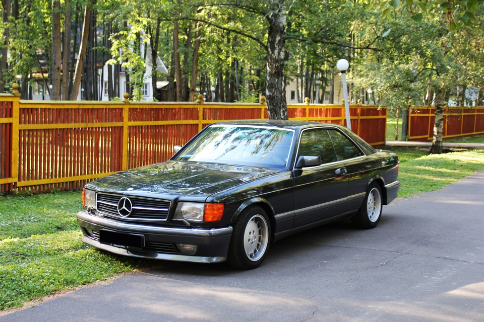 Совместный фотосет 560SEC CARAT & W140 Brabus 7.3S — две легенды ...
