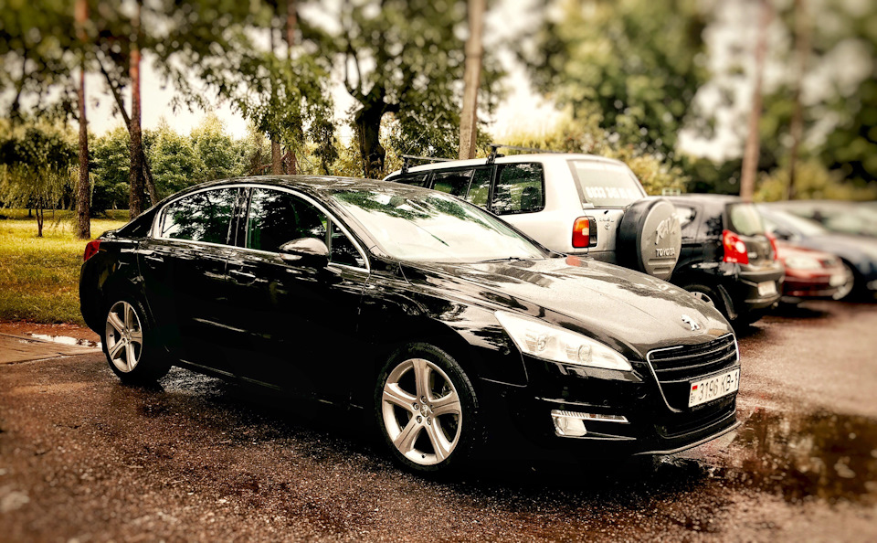 Смена резины — Peugeot 508 (1G), 2,2 л, 2012 года | шины | DRIVE2