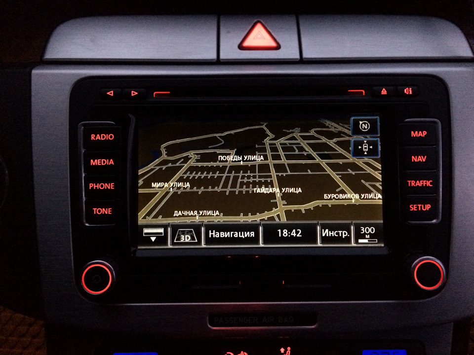 Установка RNS 510 — Volkswagen Passat B6, 1,8 л, 2008 года | автозвук ...