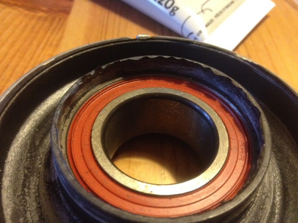 Подвесные подшипника кардана — перед заменой — Volkswagen Multivan (T5 ...