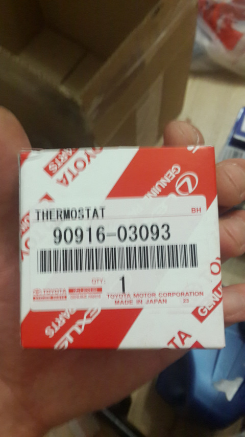 9091603093 Термостат TOYOTA LEXUS | Запчасти на DRIVE2