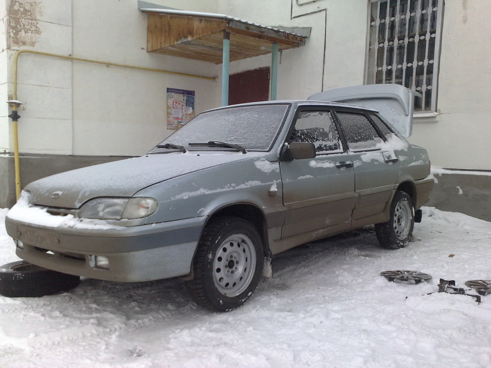 R13 ==> R14 — Lada 2115, 1,5 л, 2001 года | шины | DRIVE2