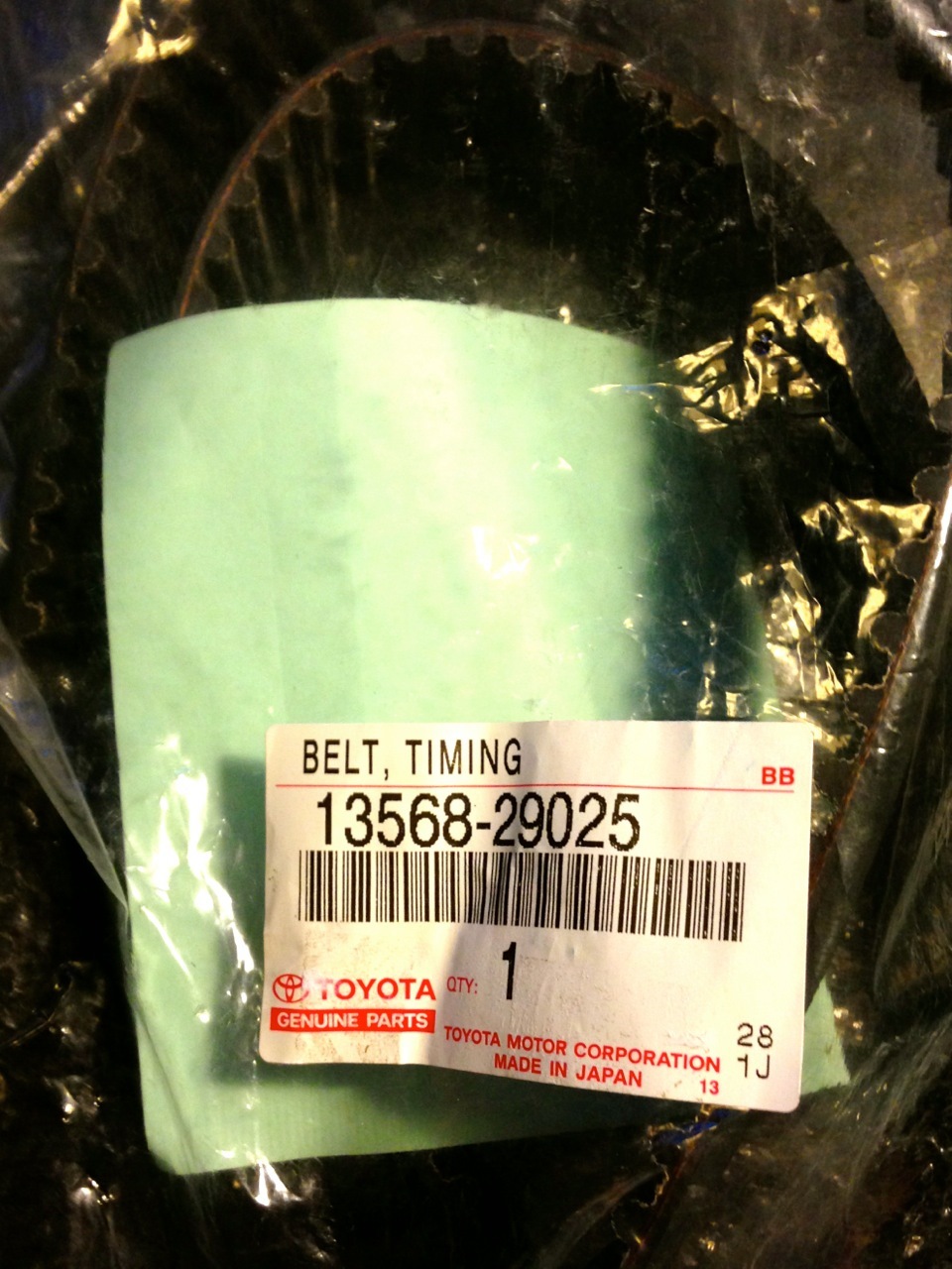 Ремкомплект ГРМ + помпа — Lexus RX (2G), 3,3 л, 2006 года | запчасти ...