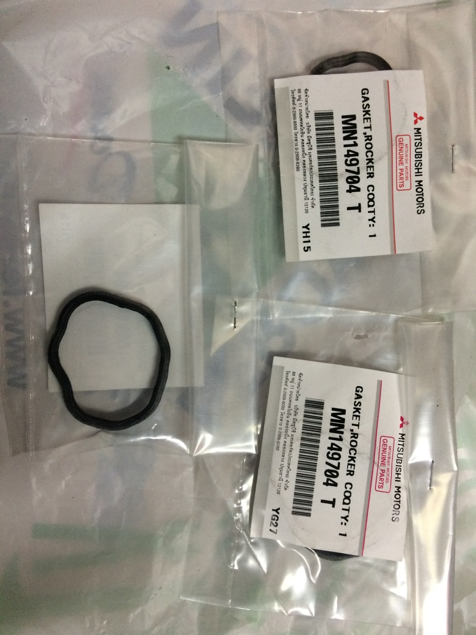 MN149704 Прокладка клапанной крышки Mitsubishi | Запчасти на DRIVE2