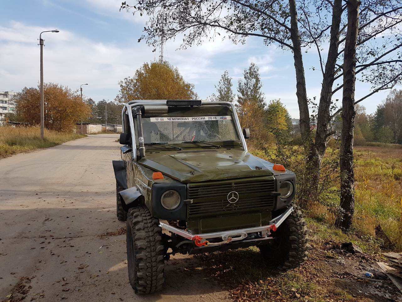 3-й этап ЧР по трофи-рейдам 2018 — Mercedes-Benz G-Class (W460/W461), 2 ...