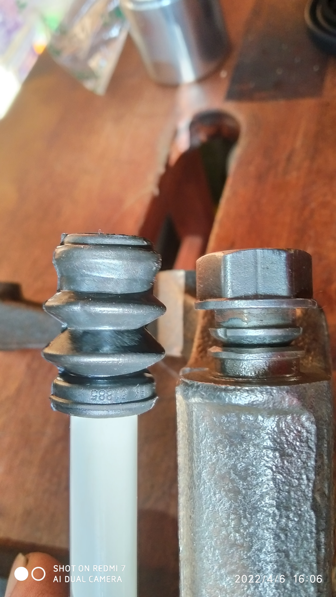 ВМ! Задний суппорт, манжеты из набора Frenkit 243032 — SsangYong Kyron, 2 л, 2013 года | своими ...