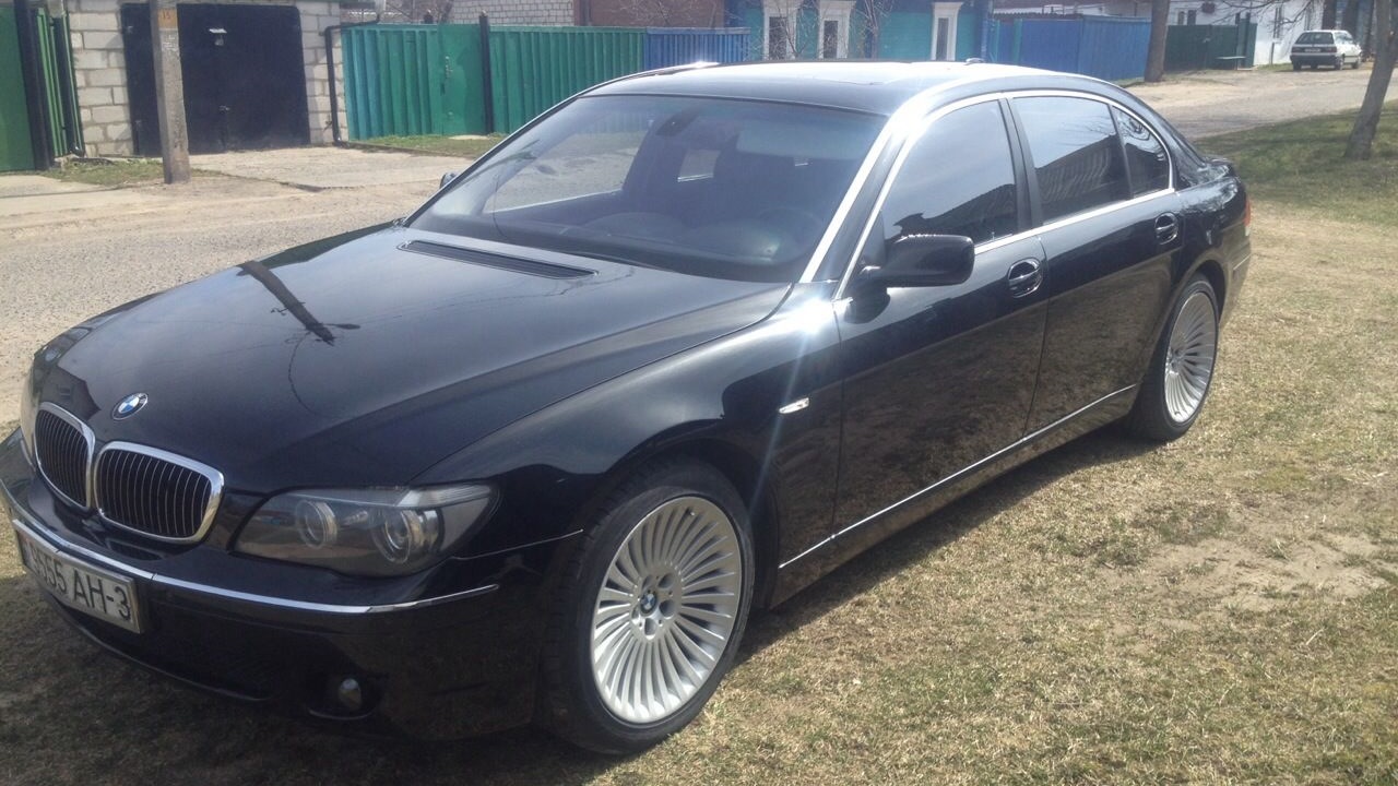 BMW 7 series (E65/E66) 4.8 бензиновый 2005 | VIP лайнер на DRIVE2