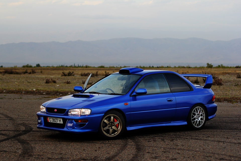 В гараже пополнение) — Subaru Impreza WRX STI (GC), 3,4 л, 1998 года ...