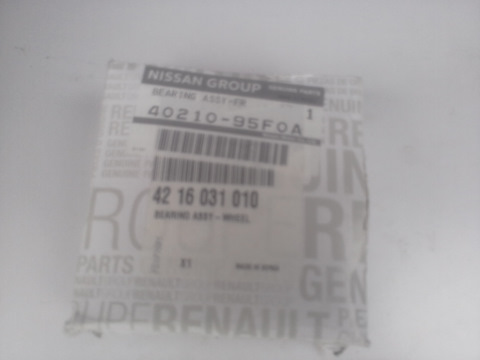 4021095F0A Подшипник ступицы NISSAN INFINITI | Запчасти на DRIVE2