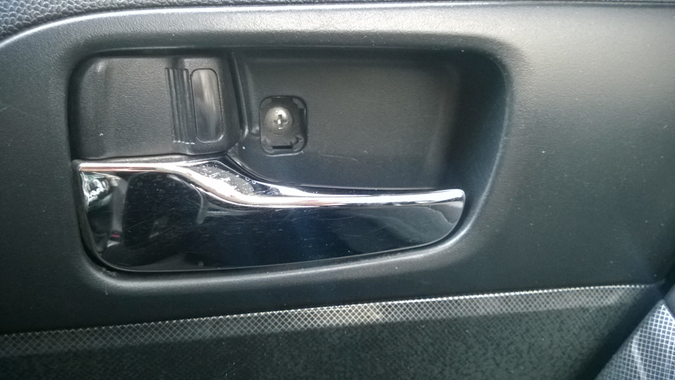 Устраняем потеряшки прошлого владельца — Mitsubishi Lancer X, 2 л, 2007 ...