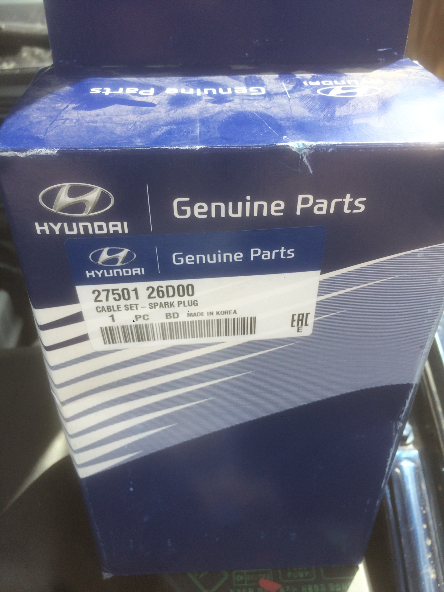 Замена ВВ проводов и форсунок омывателя. — Hyundai Accent (2G), 1,5 л ...