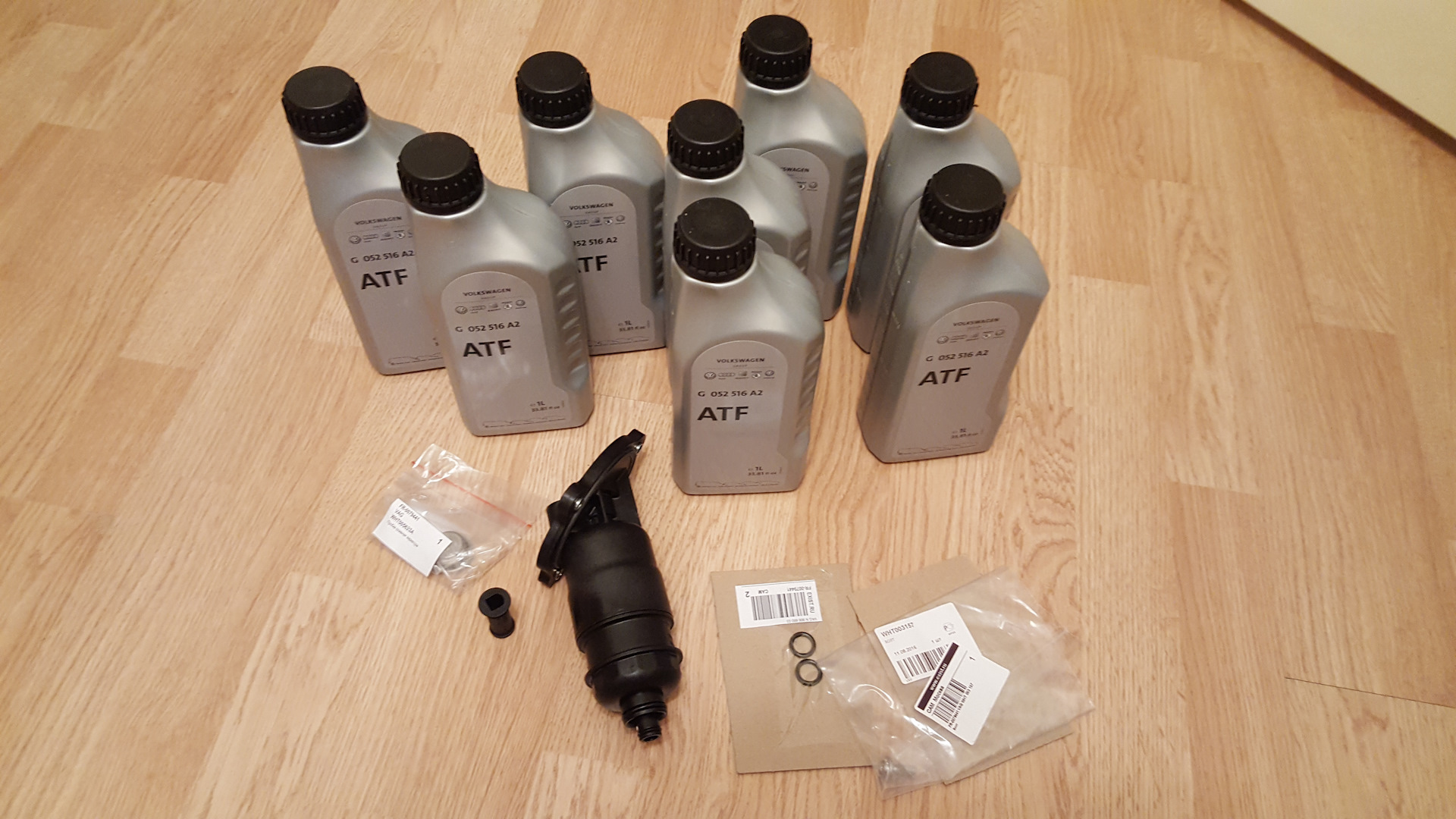 Замена масла в Multitronic Audi A4 B8 fl — Audi A4 Avant (B8), 1,8 л ...