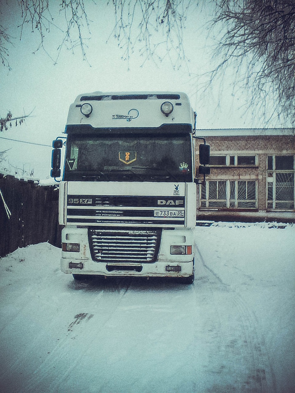 Немного фотографий) — DAF 95XF, 9,9 л, 2002 года | фотография | DRIVE2