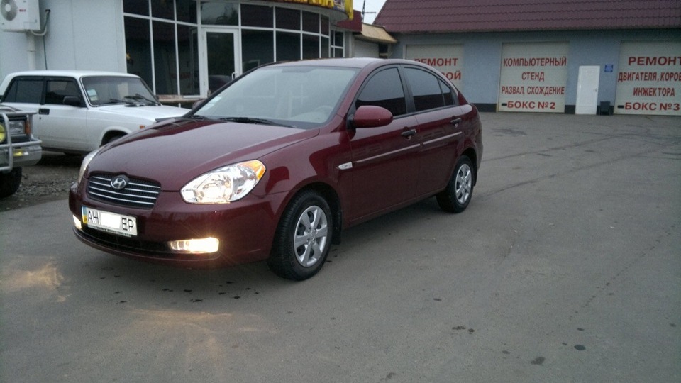 Hyundai Verna 1.4 бензиновый 2009 | на DRIVE2