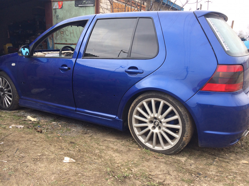 Сборка после покраски ! — Volkswagen Golf R Mk4, 3,2 л, 2003 года ...