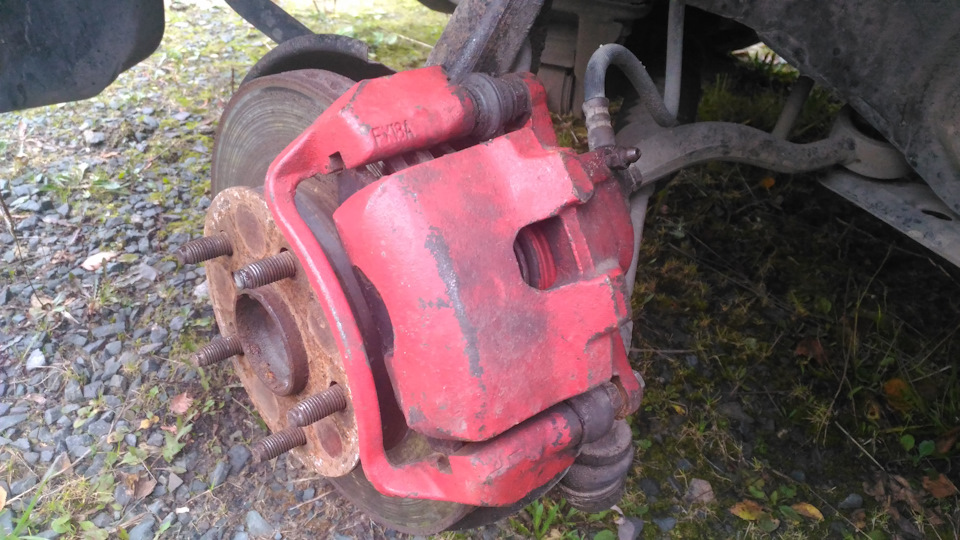 Тормозилки ч.2 (продолжение) — Toyota Chaser (100), 2 л, 1999 года ...