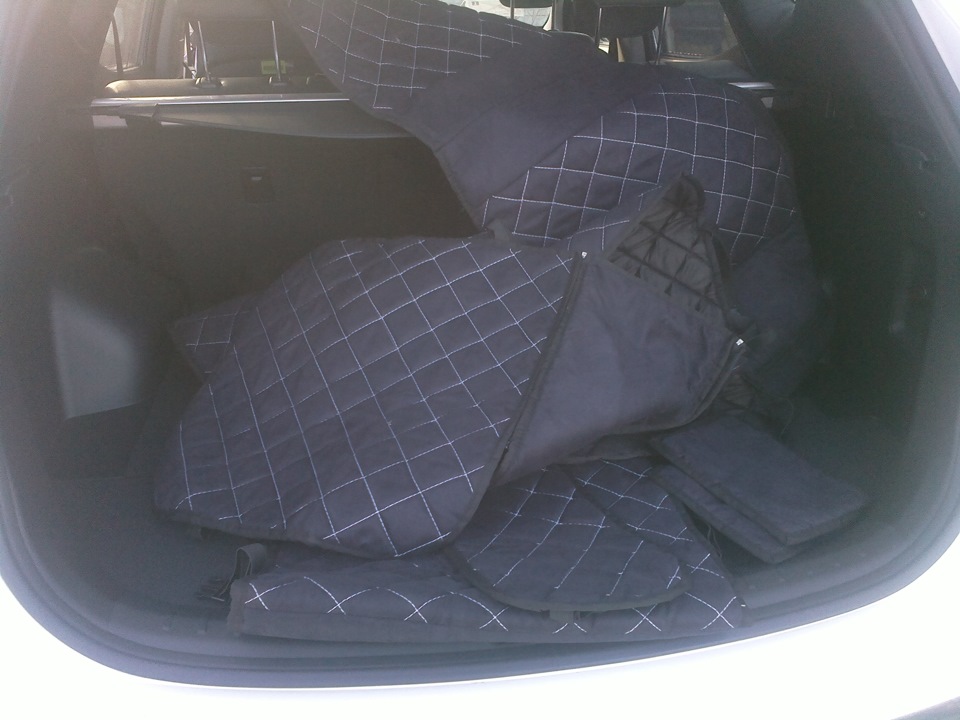 ALCANTARA И МЕЛОЧИ — Hyundai Santa Fe (3G), 2,4 л, 2013 года ...