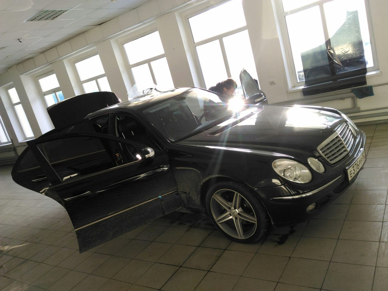 Тонировка Lumar 5% — Mercedes-Benz E-Class (W211), 3,2 л, 2004 года ...