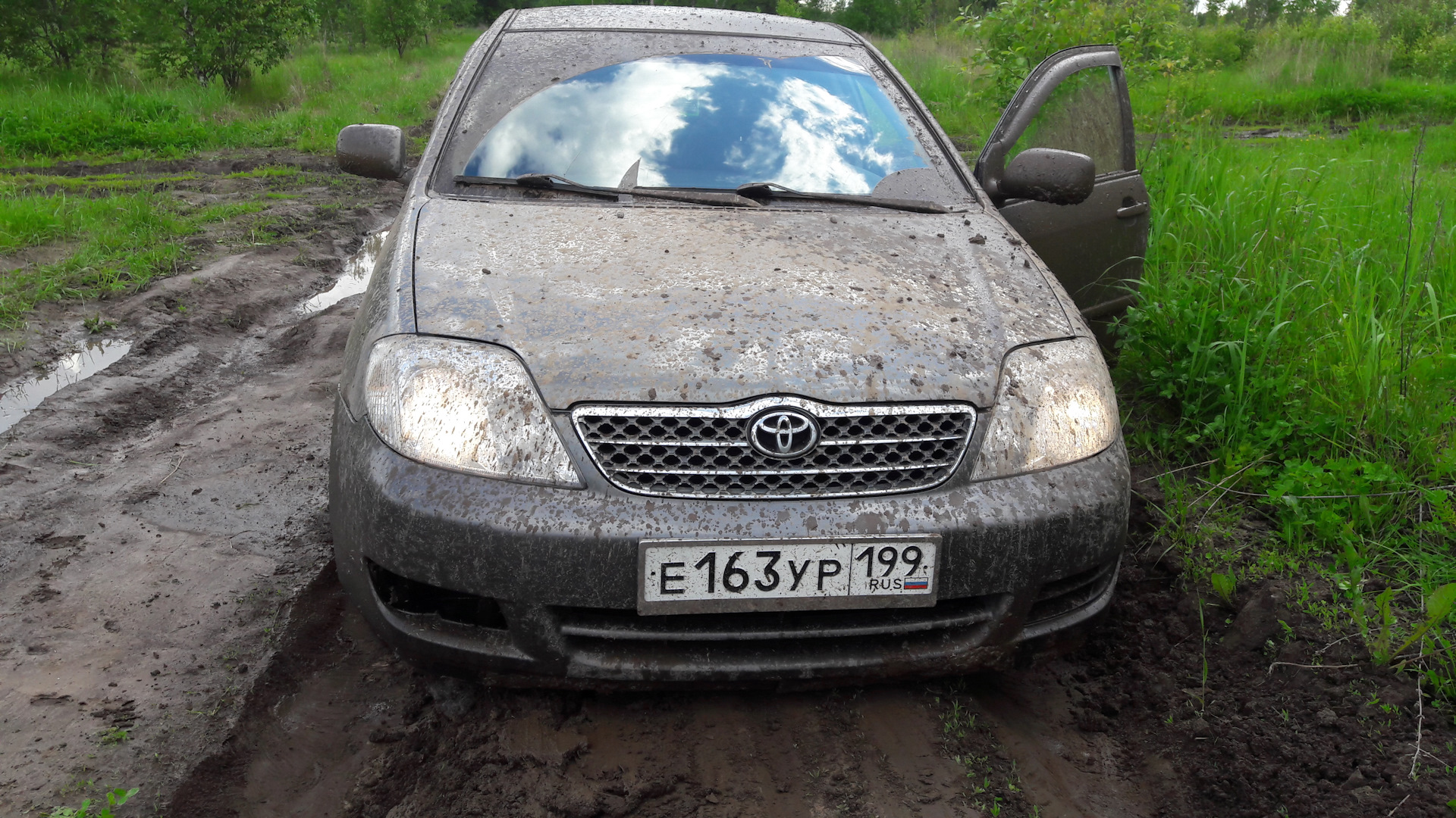 заглушка ПТФ — Toyota Corolla (120), 1,6 л, 2006 года | запчасти | DRIVE2