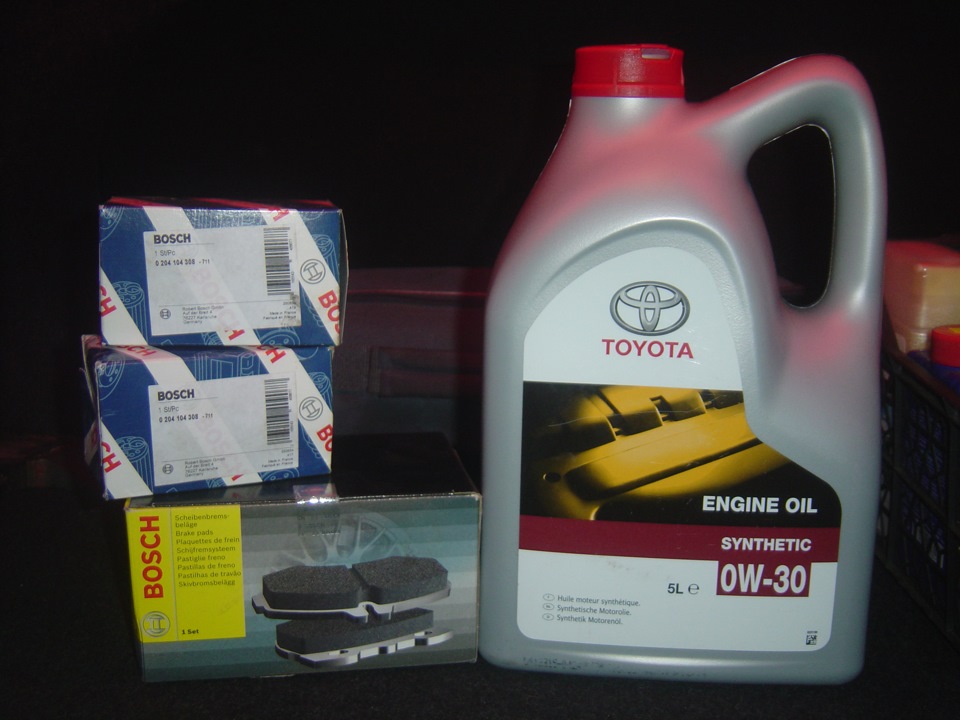 И снова приятные хлопоты — Toyota Avensis II, 1,8 л, 2005 года | плановое ТО | DRIVE2